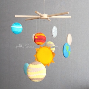 Solar System Mobile - Space Mobile - Planet Mobile - Solar System Model ...