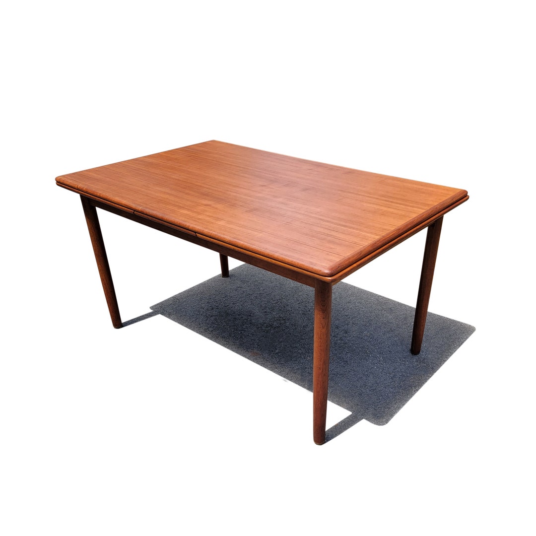 A Danish Mid-century Modern Dining Table - Etsy