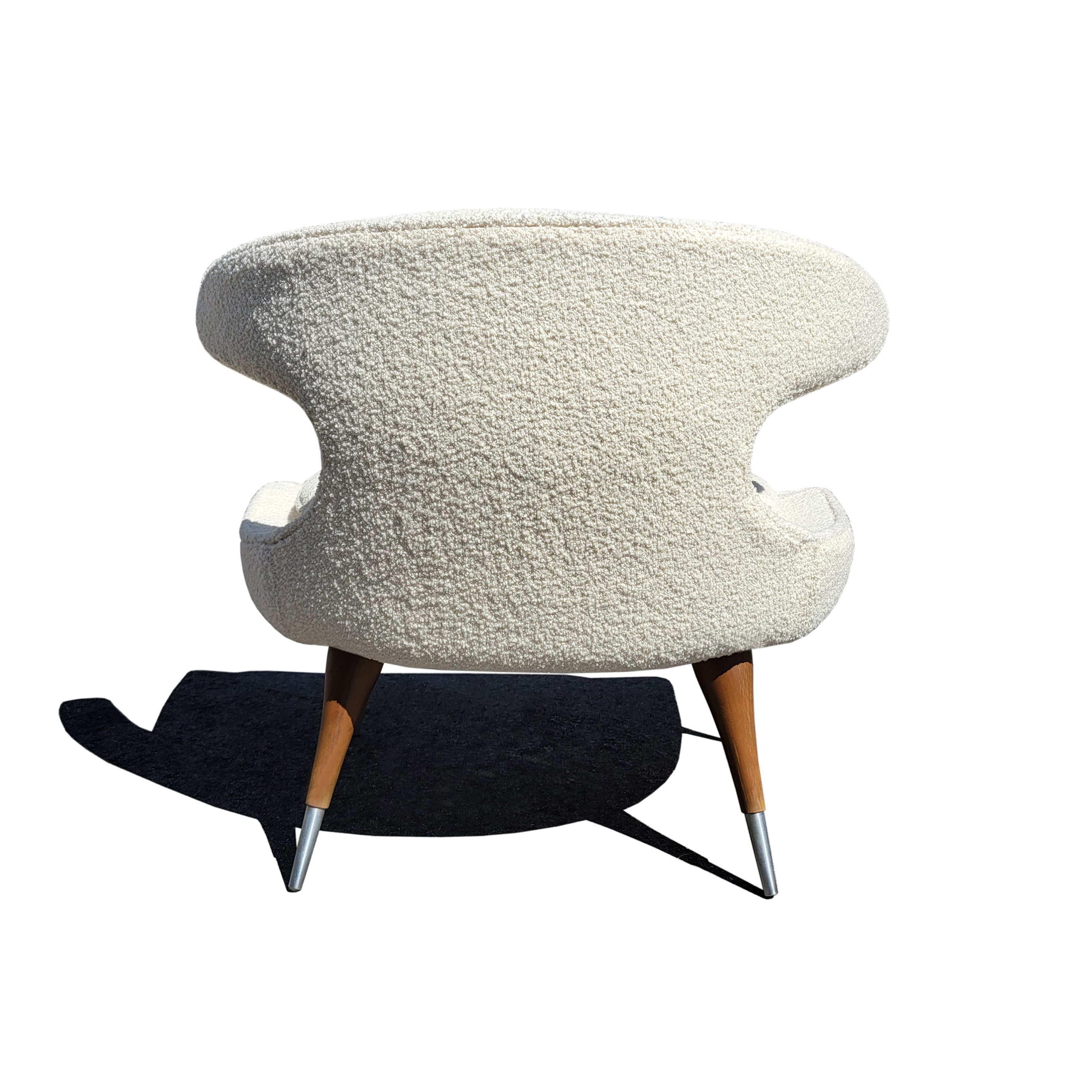 An American Mid-century Modern Horn Lounge Chair by Karpen of ...