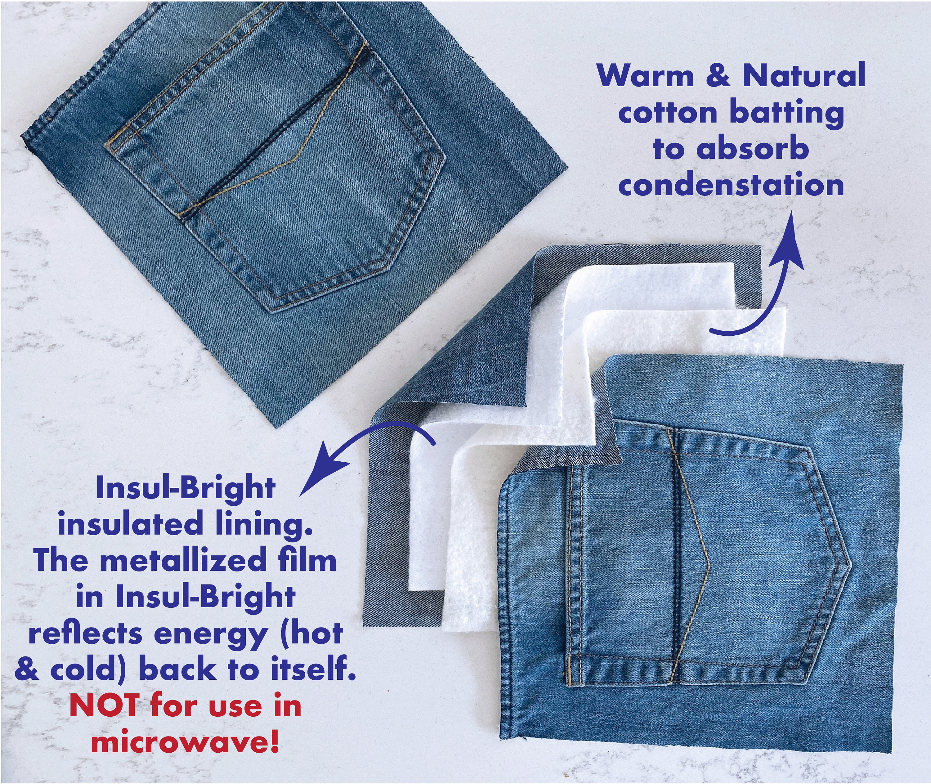 Pot Holders (pair) // Recycled Denim Pockets // Oven Mitts // Trivet - Etsy