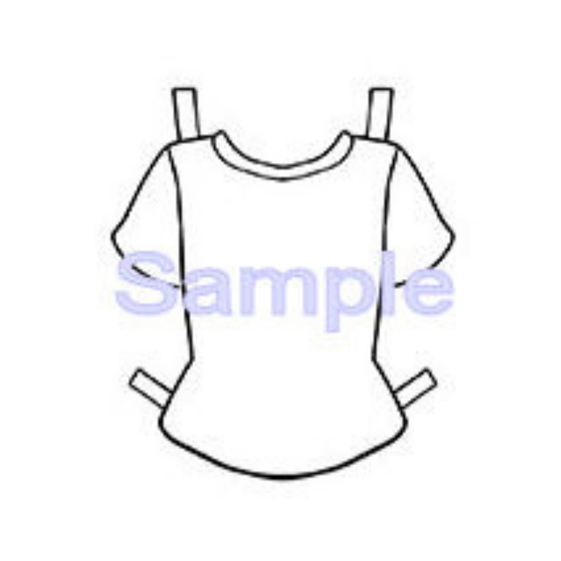 Printable Paper Doll With Cloths. Color Your Own Paper Doll Digital ...