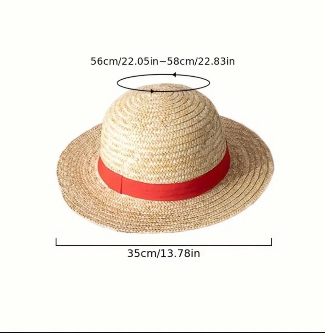 Luffy Straw Hat Cosplay One Anime Straw Hat Piece Hat - Etsy
