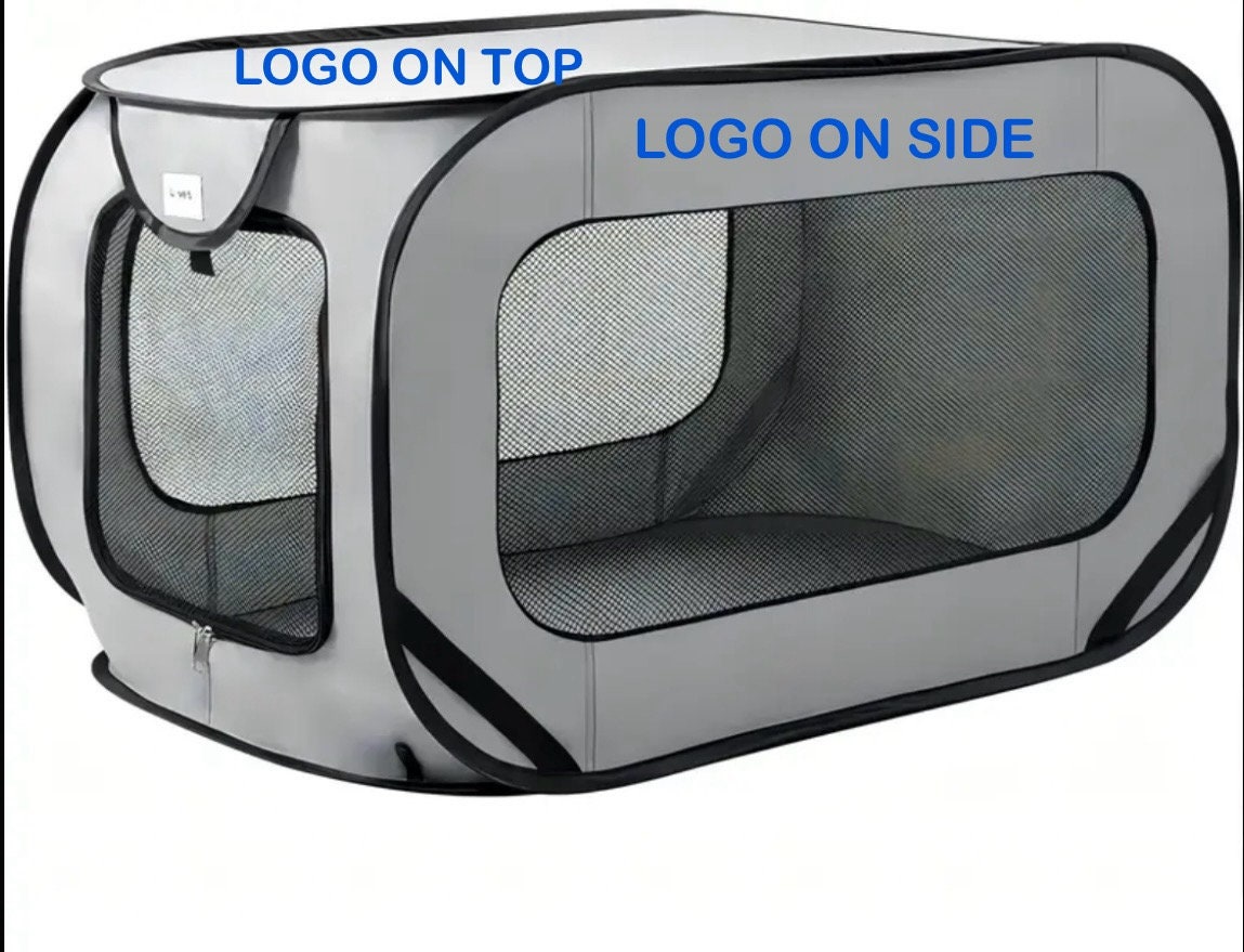 Portable Pet Kennel, Custom Dog Carrier Traveling Bed, Foldable Dog ...
