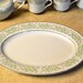 Taihei China, Springtime OVAL SERVING PLATTER Pink and Blue Flowers ...
