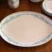 Blue Fancy, Franciscan Whitestone Ware, OVAL SERVING PLATTER, Shabby ...
