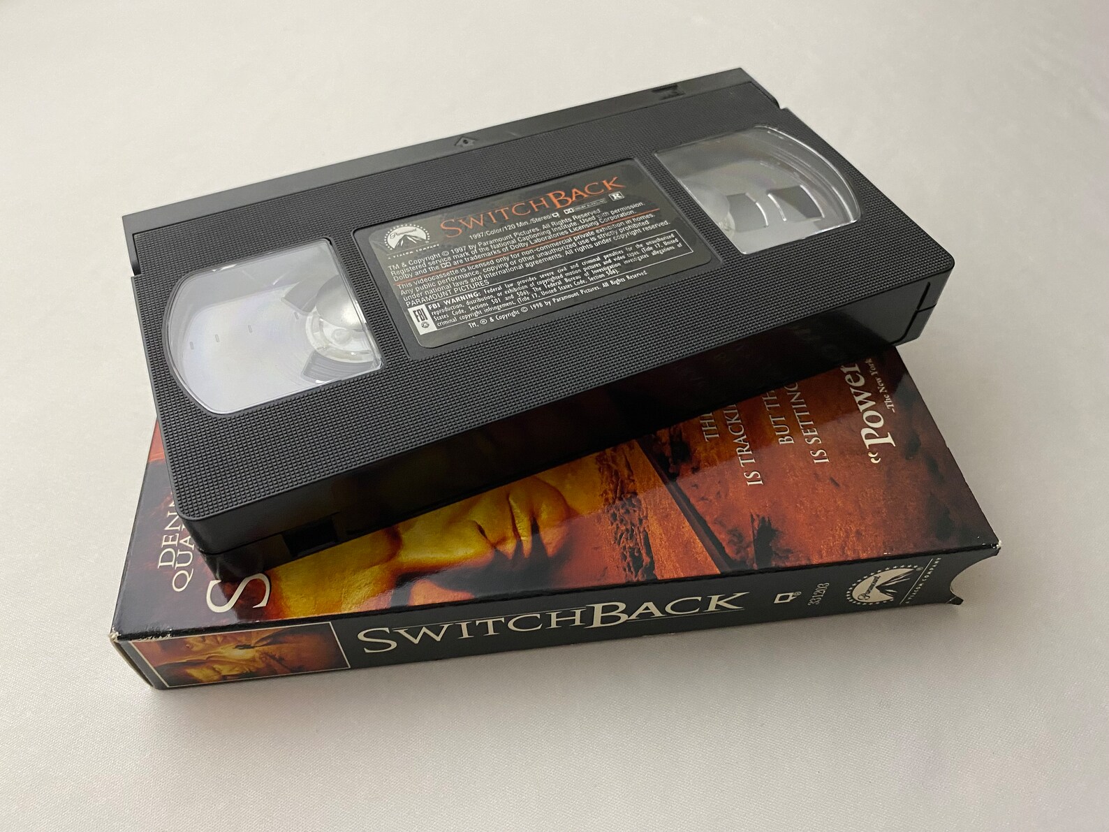 Switchback, 1998, Dennis Quaid, Danny Glover, Jared Leto Suspense ...