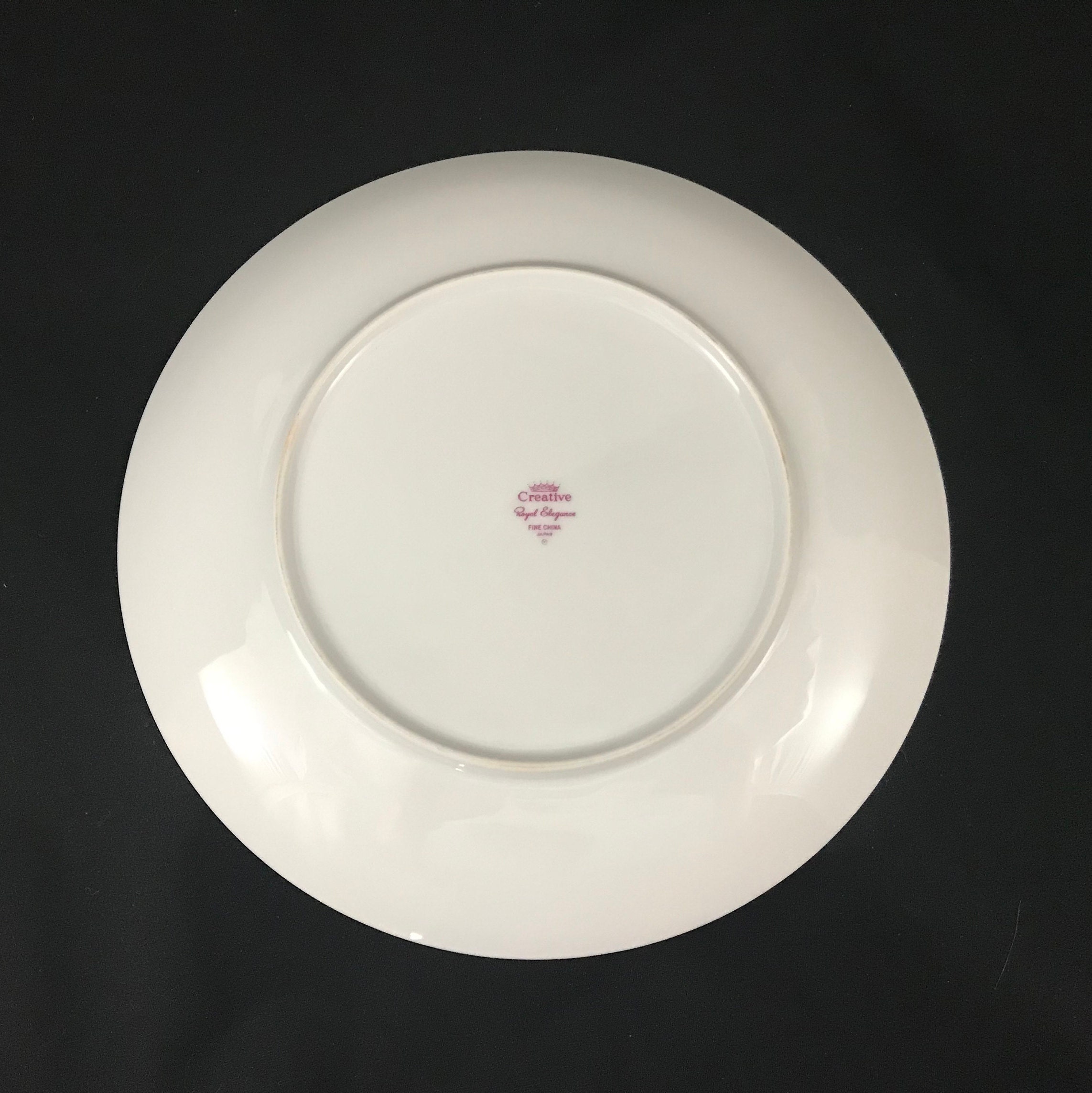 Creative Royal Elegance DINNER PLATE Vintage Dinnerware Dishes - Etsy