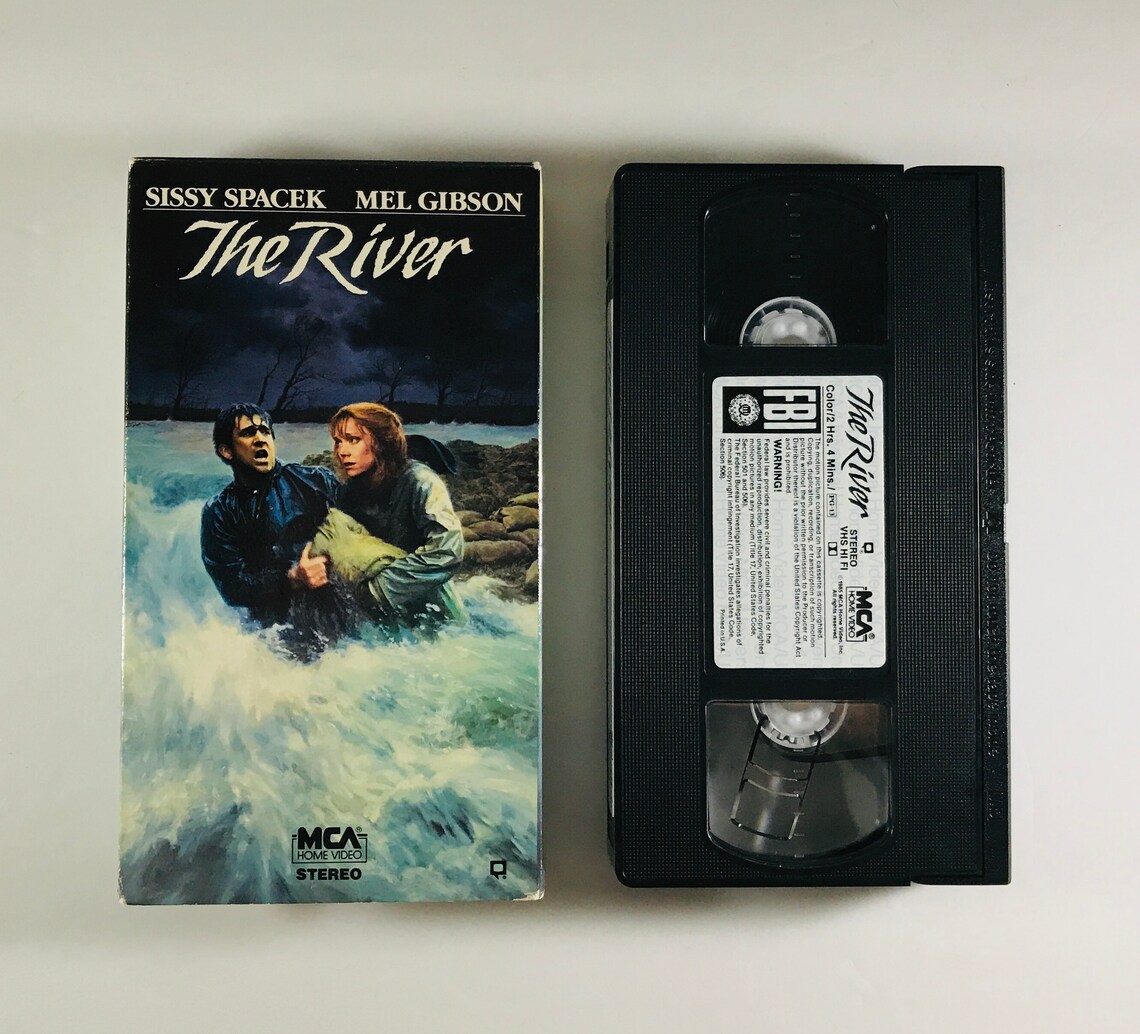 The River 1985 Vintage VHS Tape VCR Movie Classic Home Video - Etsy