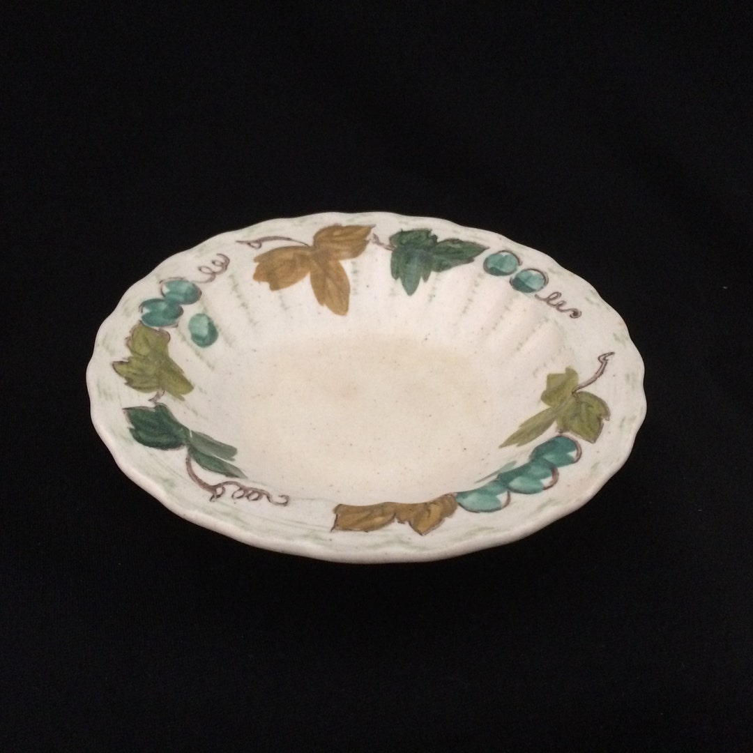 Metlox Vineyard FRUIT/DESSERT Sauce BOWL Vintage California Pottery ...