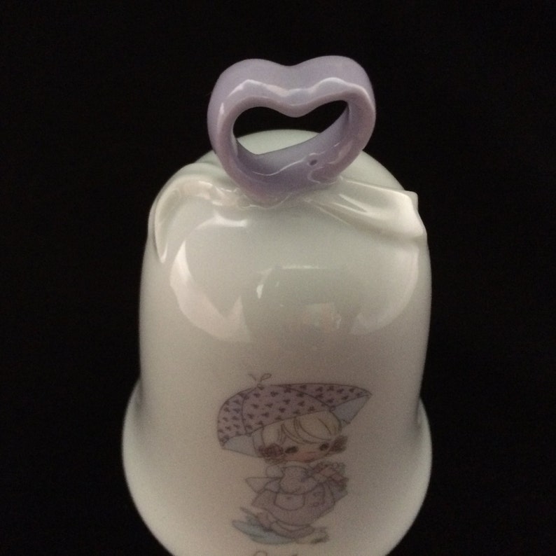 Precious Moments BELL April 1989 Samuel J. Butcher Enesco - Etsy