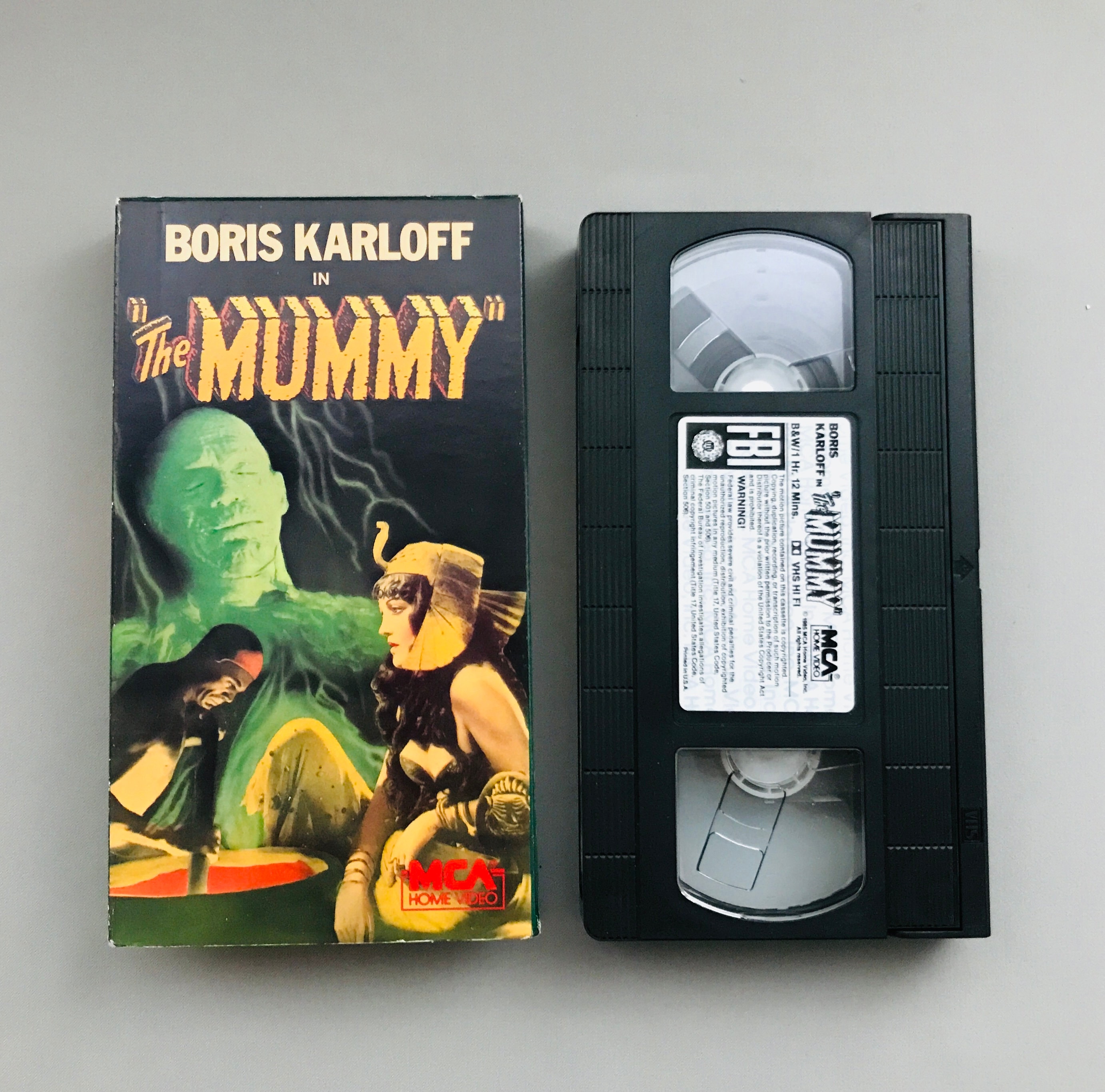 The Mummy 1932 Vhs