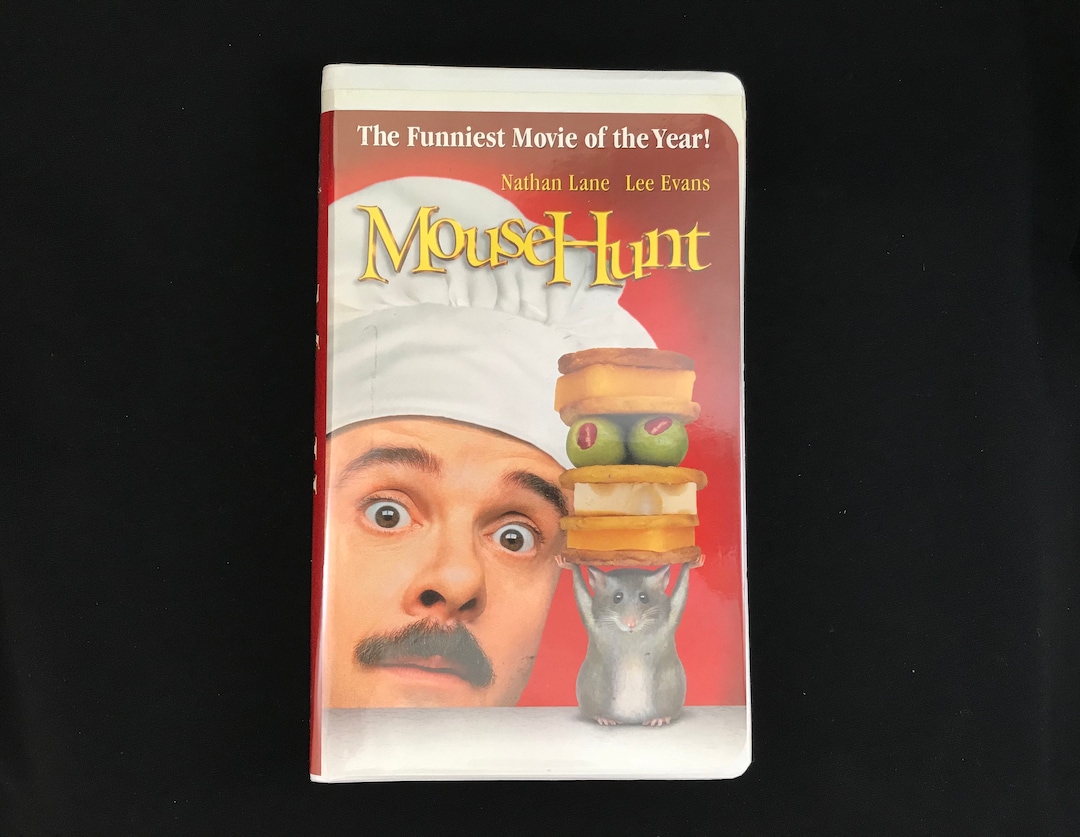MOUSE HUNT Dream Works Vhs Tape Movie Video 1998 Family Entertainment ...