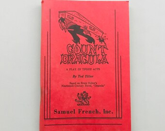 Bram Stokers Dracula Script - Etsy
