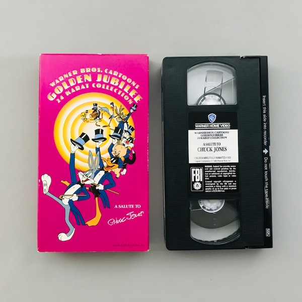 Warner Bros Vhs Tape - Etsy
