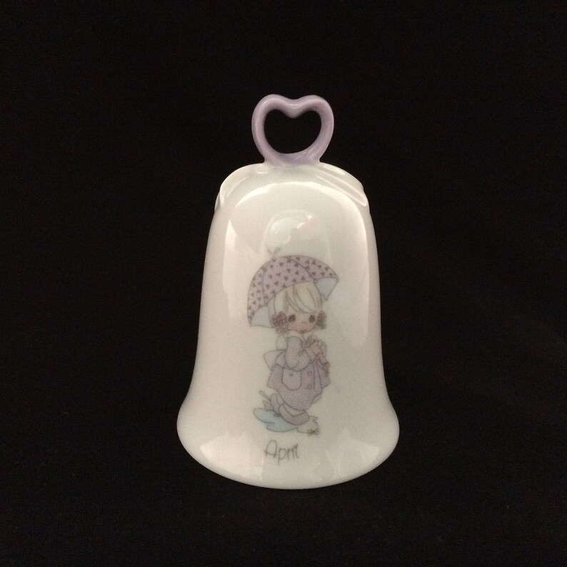 Precious Moments BELL April 1989 Samuel J. Butcher Enesco - Etsy