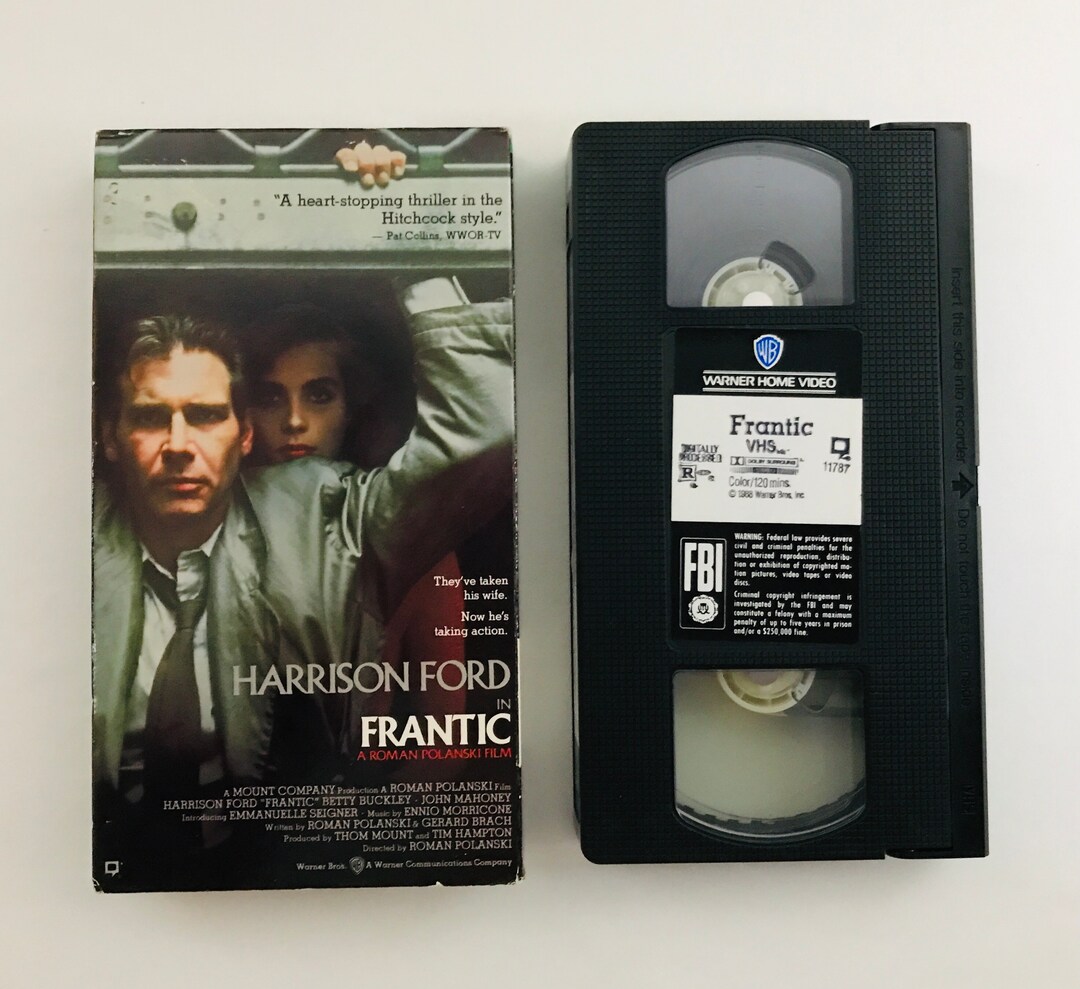 Frantic, 1988, Harrison Ford, Betty Buckley, Roman Polanski Film ...