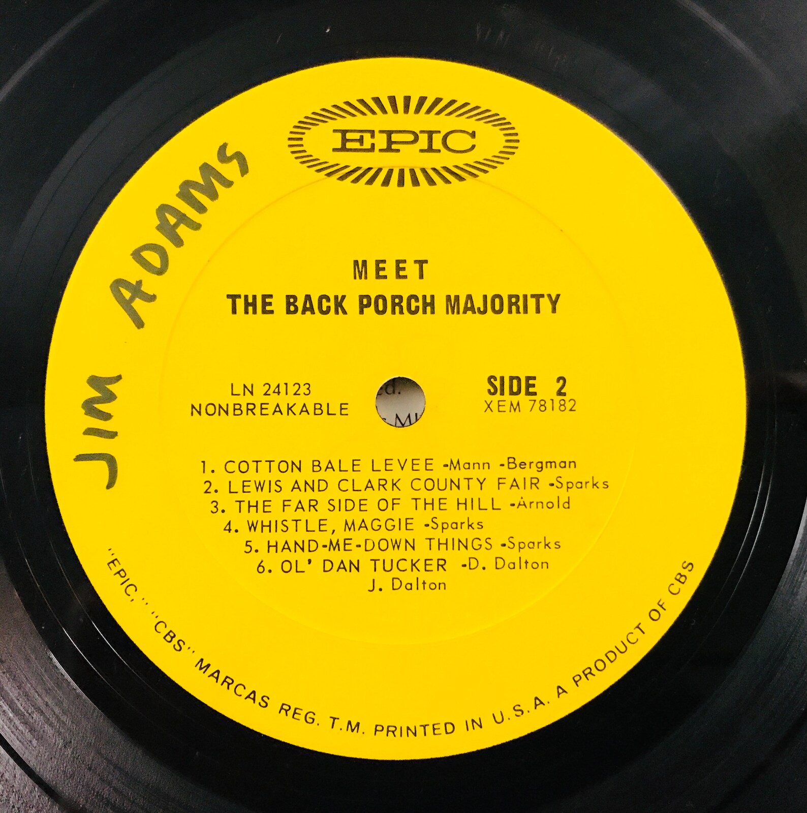 Randy Sparks, Meet the Back Porch Majority, 1965 Vintage LP Record ...