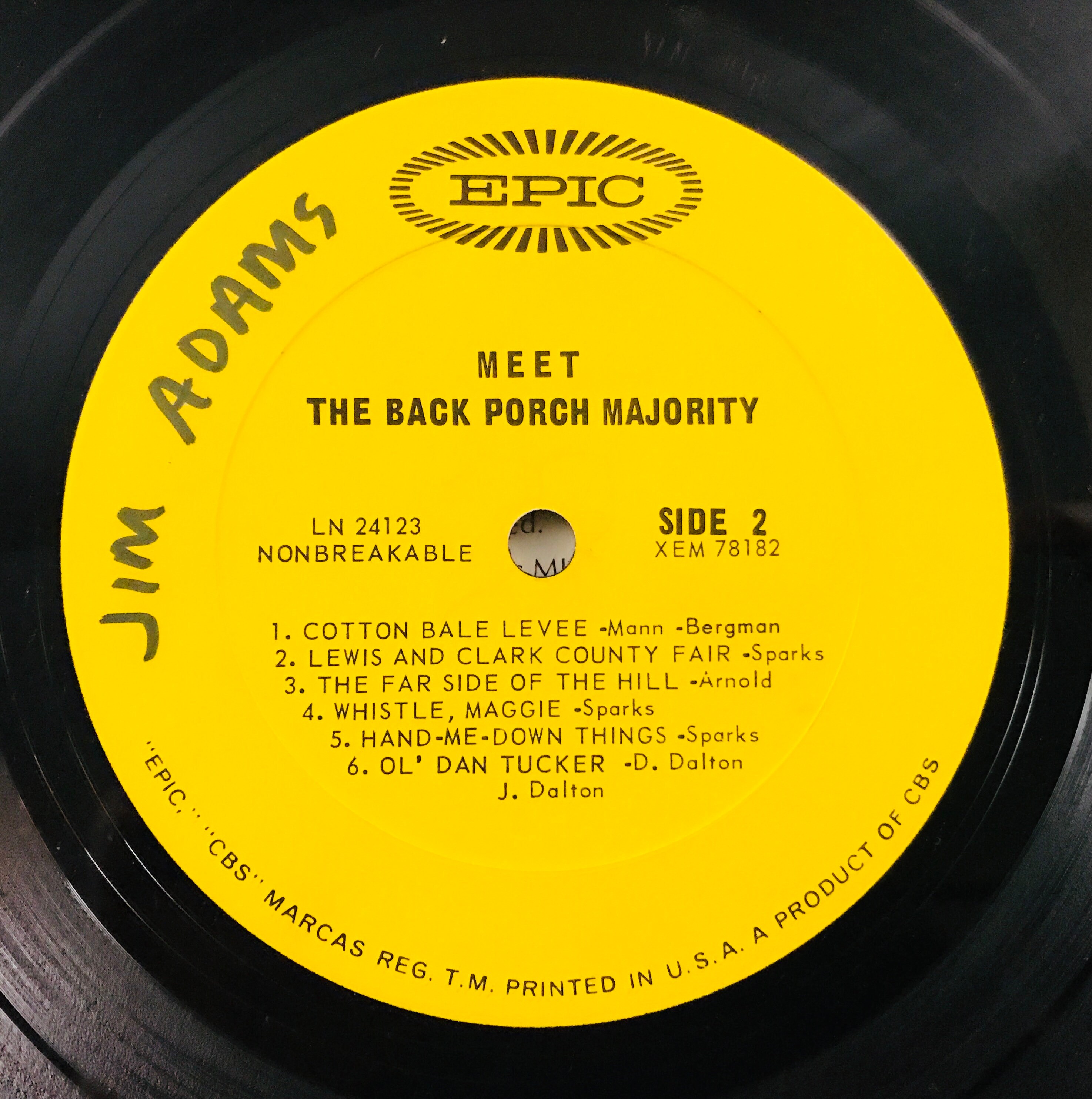 Randy Sparks, Meet the Back Porch Majority, 1965 Vintage LP Record ...