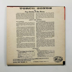 Doug Setterberg and Stan Boreson Sing Torch Songs, Vintage LP Record ...