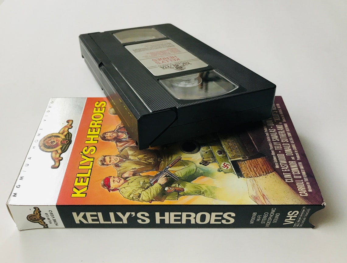 Kelleys Heroes 1970 Vintage VHS Tape VCR Movie Classic Home | Etsy
