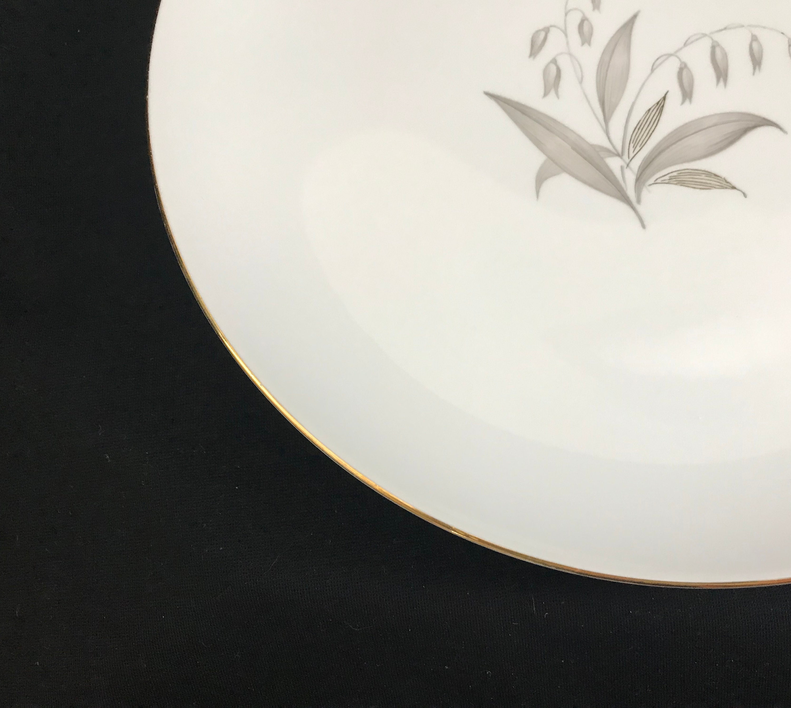 Kaysons Golden Rhapsody DINNER PLATE Vintage Dinnerware Dishes Japan ...