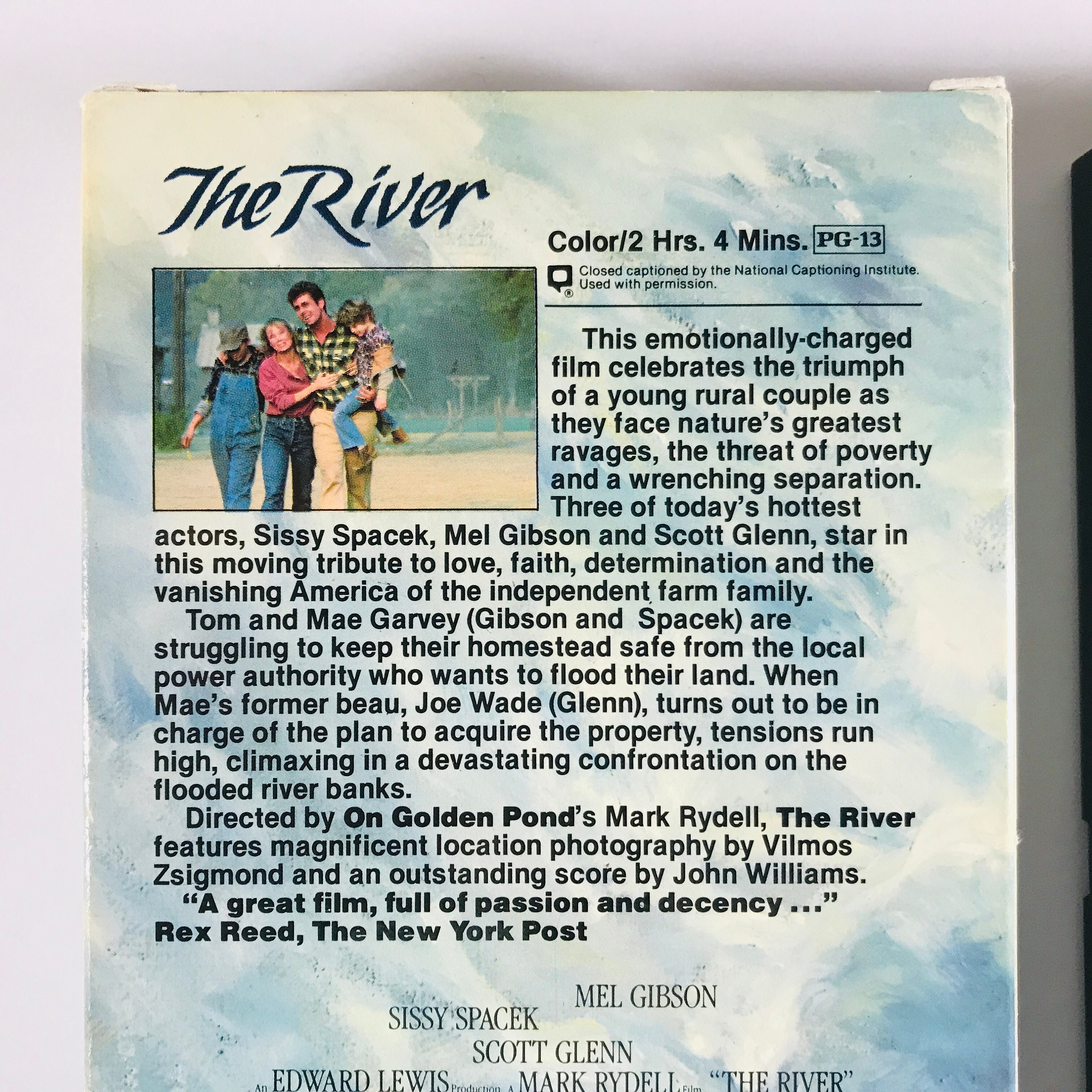 The River 1985 Cinta Vhs Vintage Vcr Película Clásica Video Etsy España
