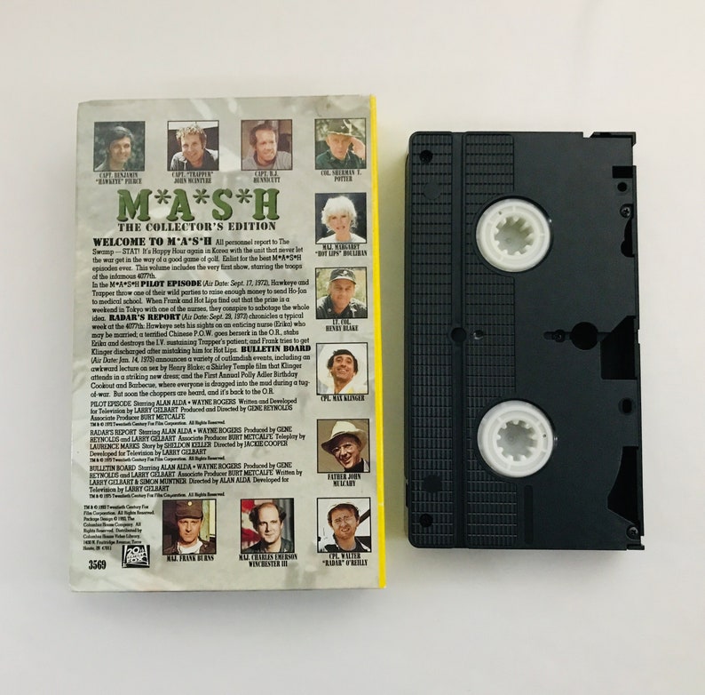 MASH the Collectors Edition 1993 Pilot Radars Report Retro - Etsy