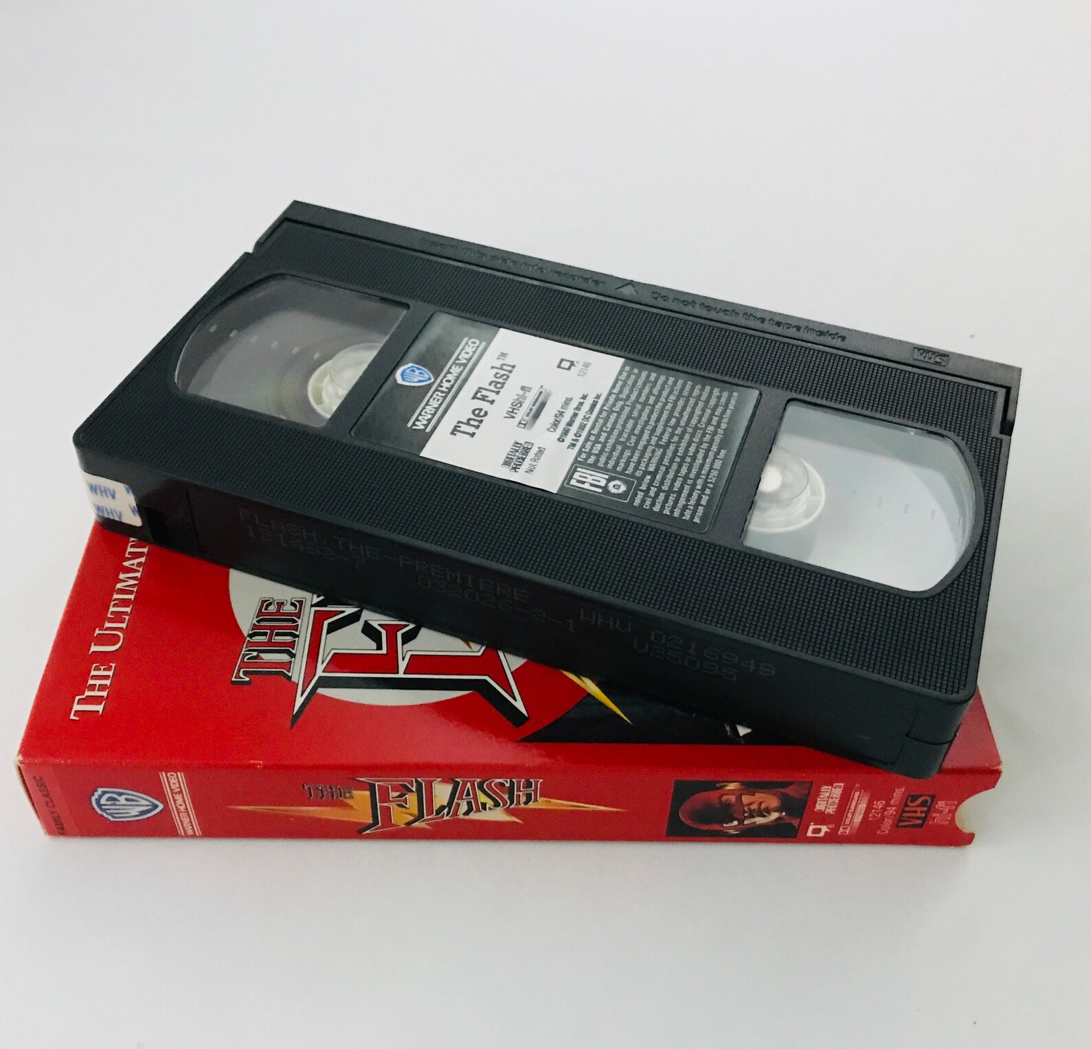 The Flash 1992 John Wesley Shipp Amanda Pays VHS Tape VCR - Etsy