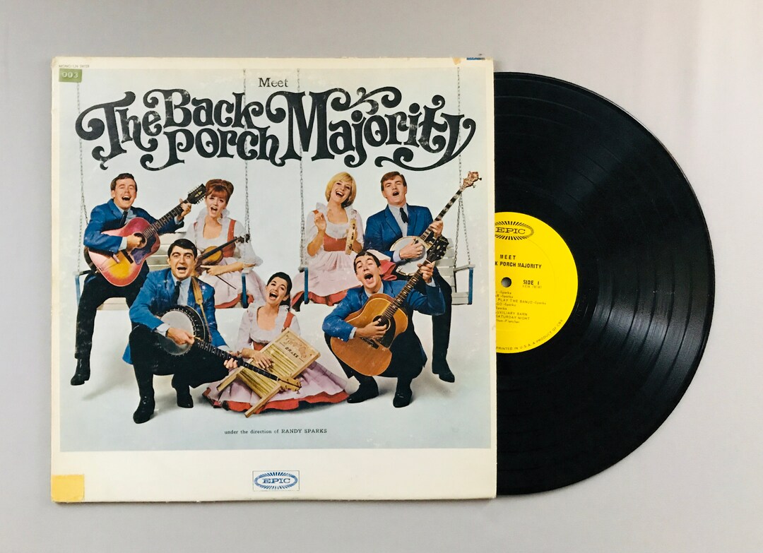 Randy Sparks, Meet the Back Porch Majority, 1965 Vintage LP Record ...