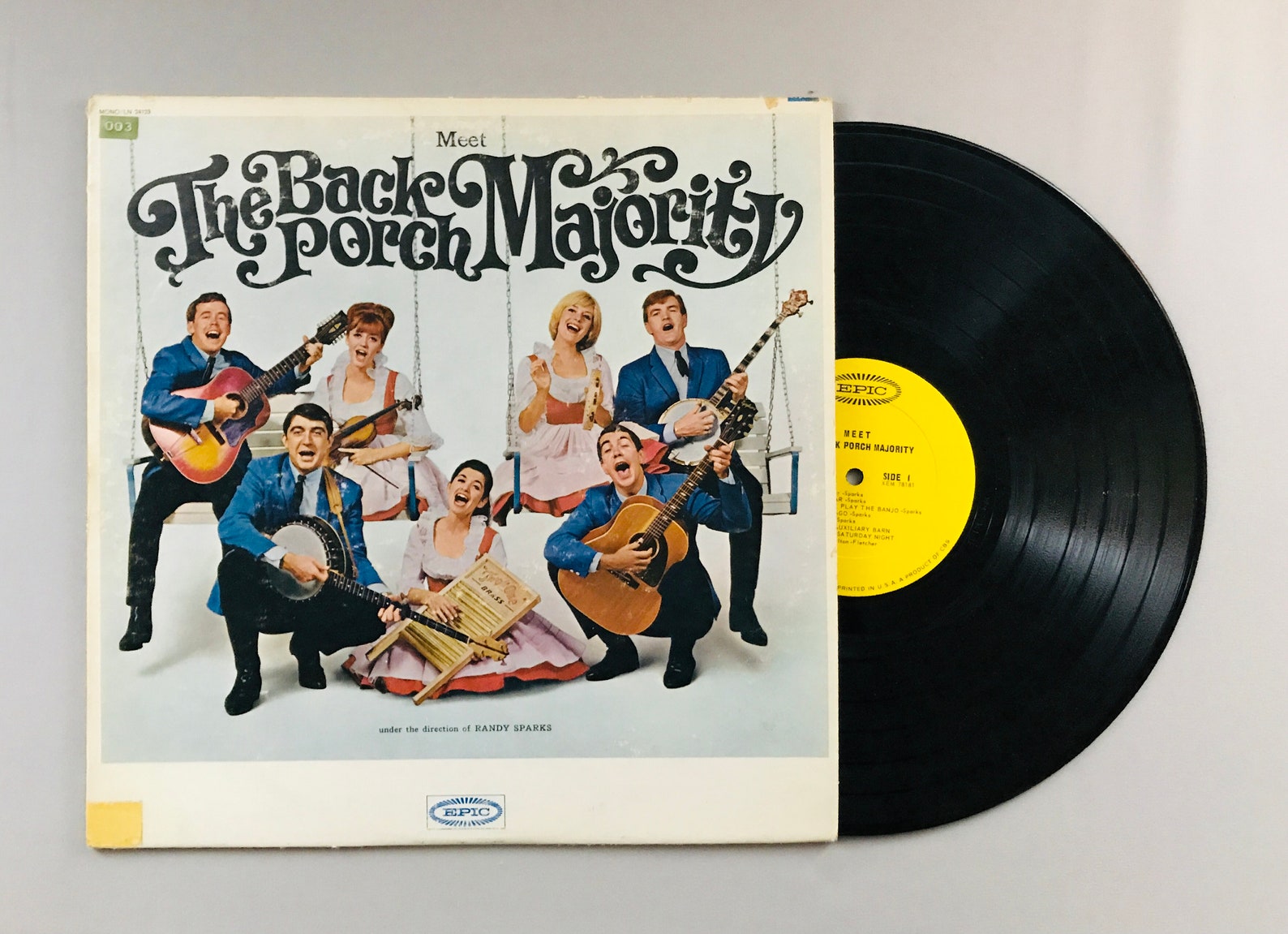 Randy Sparks, Meet the Back Porch Majority, 1965 Vintage LP Record ...