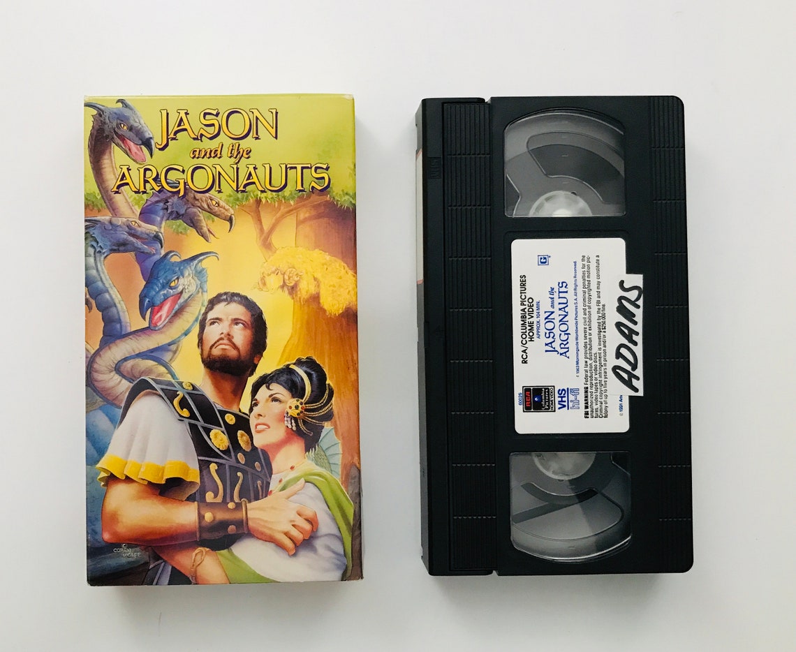 Jason and the Argonauts, 1991 Vintage VHS Tape VCR Movie Video 4948M - Etsy