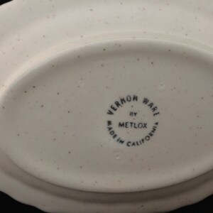 Metlox Vineyard GRAVY BOAT With Attached UNDERPLATE, Vintage California ...