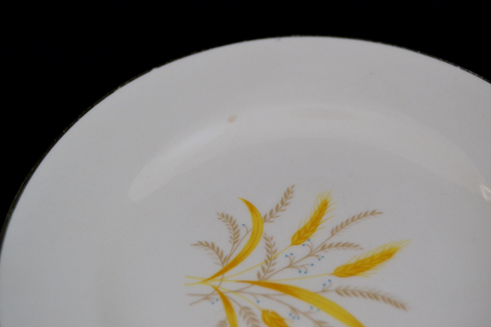 Cunningham & Pickett Golden Harvest BREAD and BUTTER Vintage Dinnerware ...