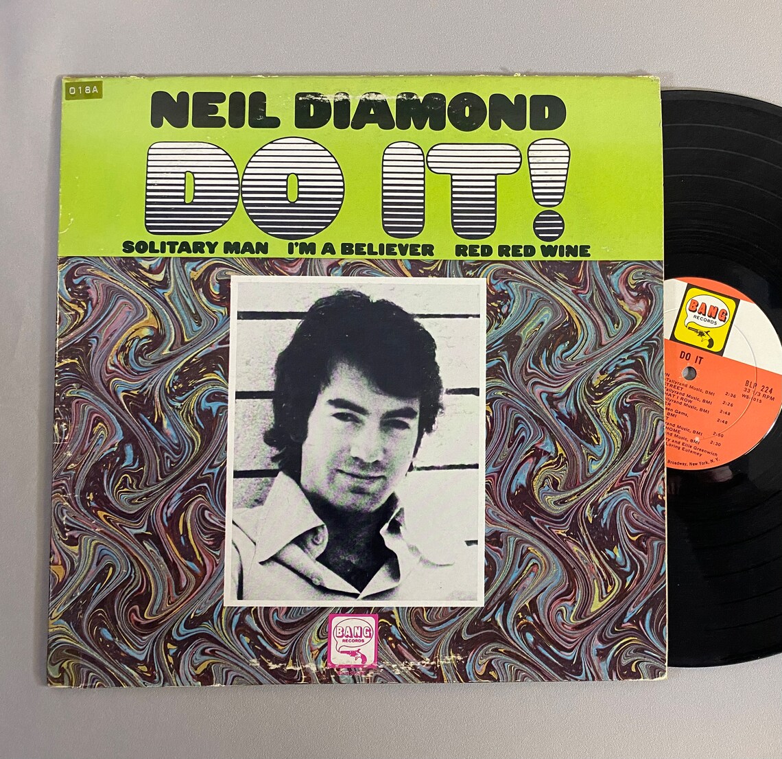 NEIL DIAMOND Do It, 1971 Vintage LP Bang Records Vinyl Album LPS224 ...