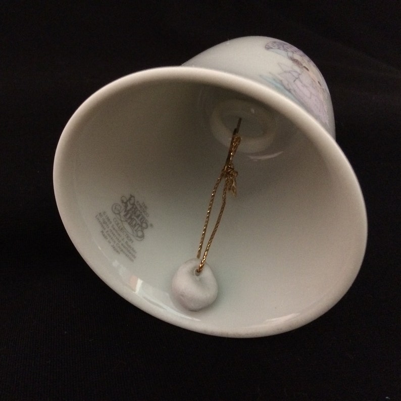 Precious Moments BELL April 1989 Samuel J. Butcher Enesco - Etsy