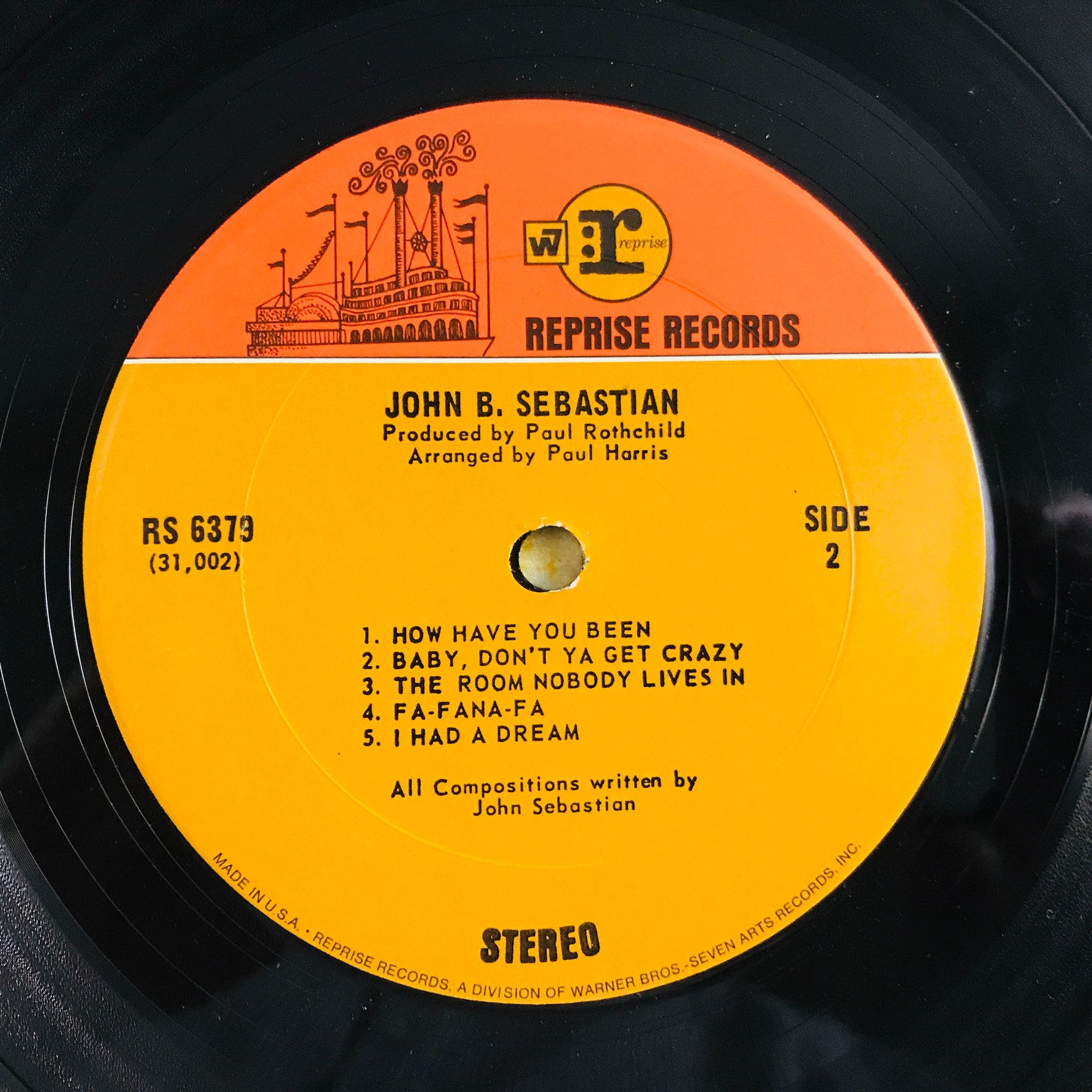 John B Sebastian 1970 Vintage LP Record Album Music Vinyl - Etsy