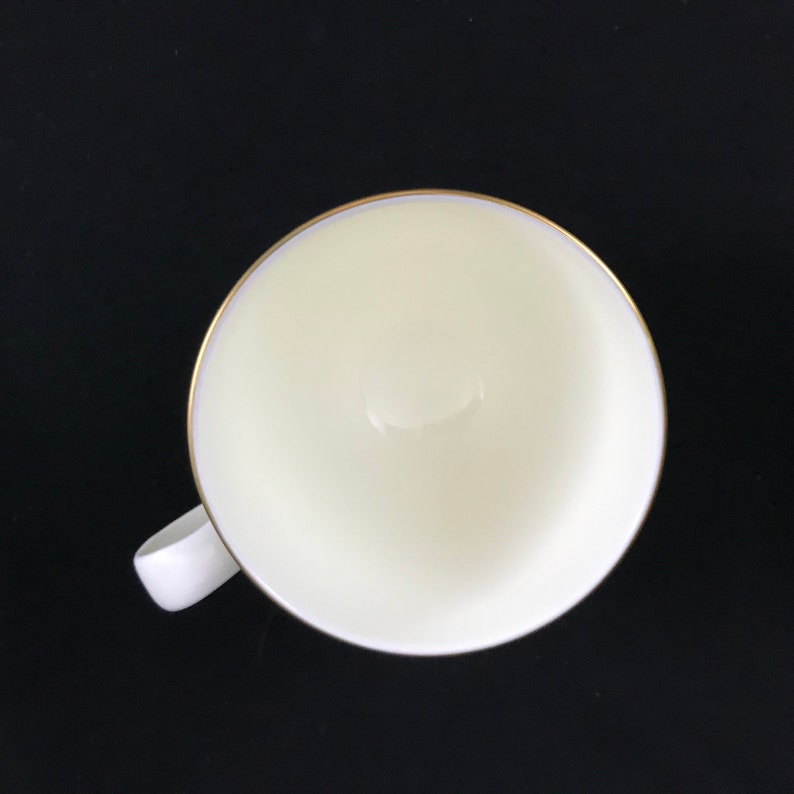 Pfaltzgraff Patina FOOTED CUP, Bone China Green Marble Gold Trim ...
