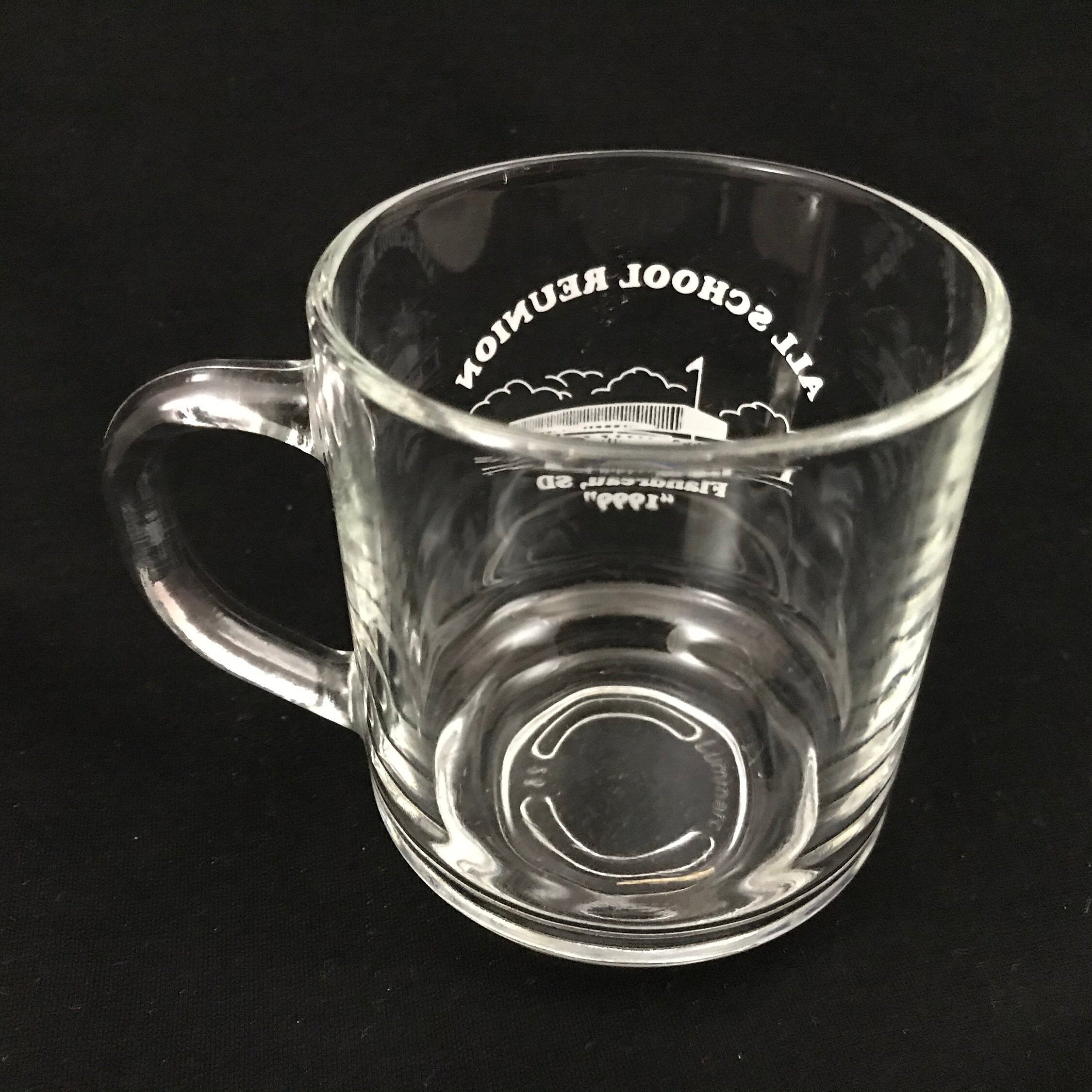 1999 Flandreau All School Reunion MUG Luminarc Glass Coffee - Etsy