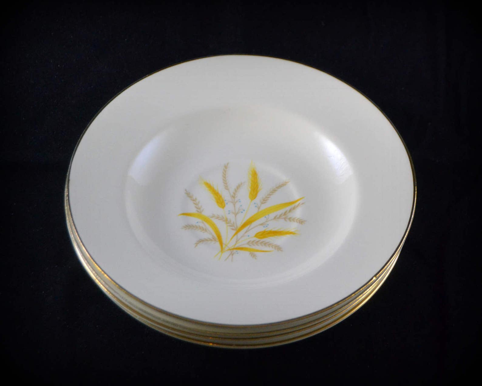 Cunningham & Pickett, Golden Harvest, SAUCER, Vintage Dinnerware ...