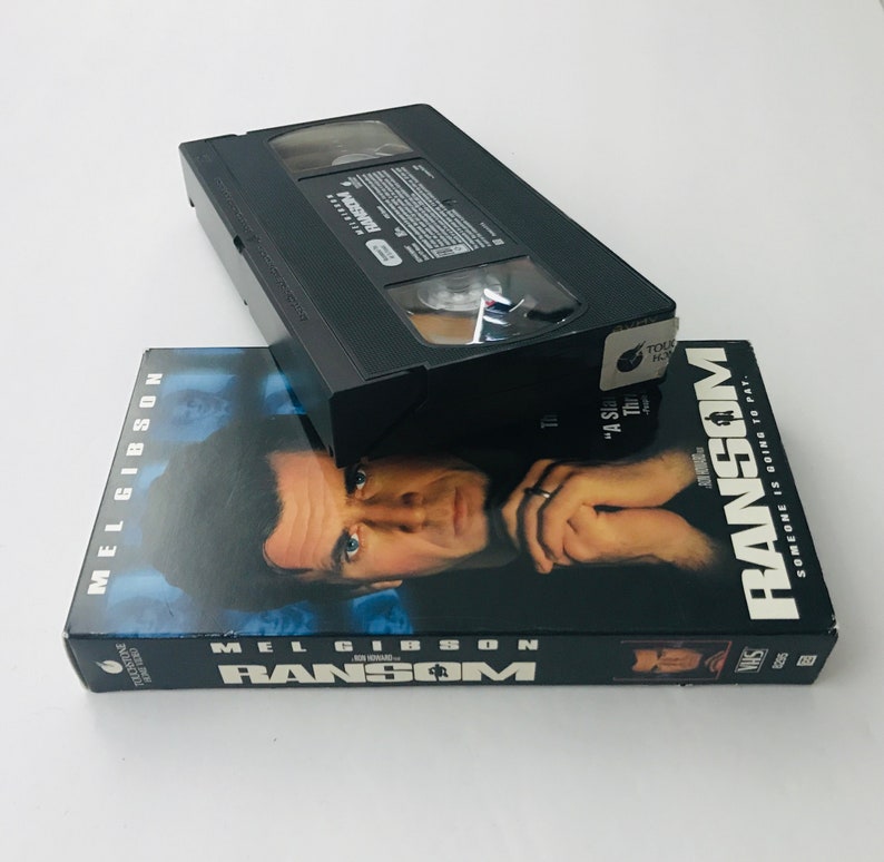 RANSOM, 1997 Vintage Vhs Tape VCR Movie Classic Home Video Mel Gibson ...