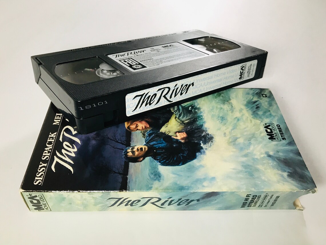 The River 1985 Vintage VHS Tape VCR Movie Classic Home Video - Etsy