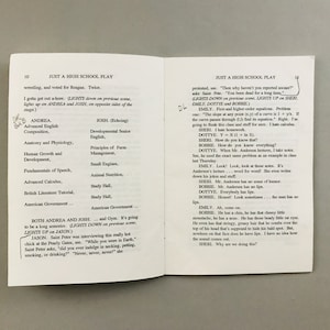 Vintage Script 'just a High School Play' by E Eugene Perry Paperback ...