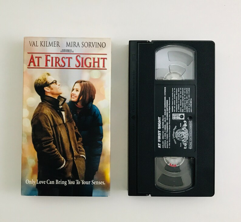 At First Sight 1998 Vintage VHS Tape VCR Movie Classic Home - Etsy