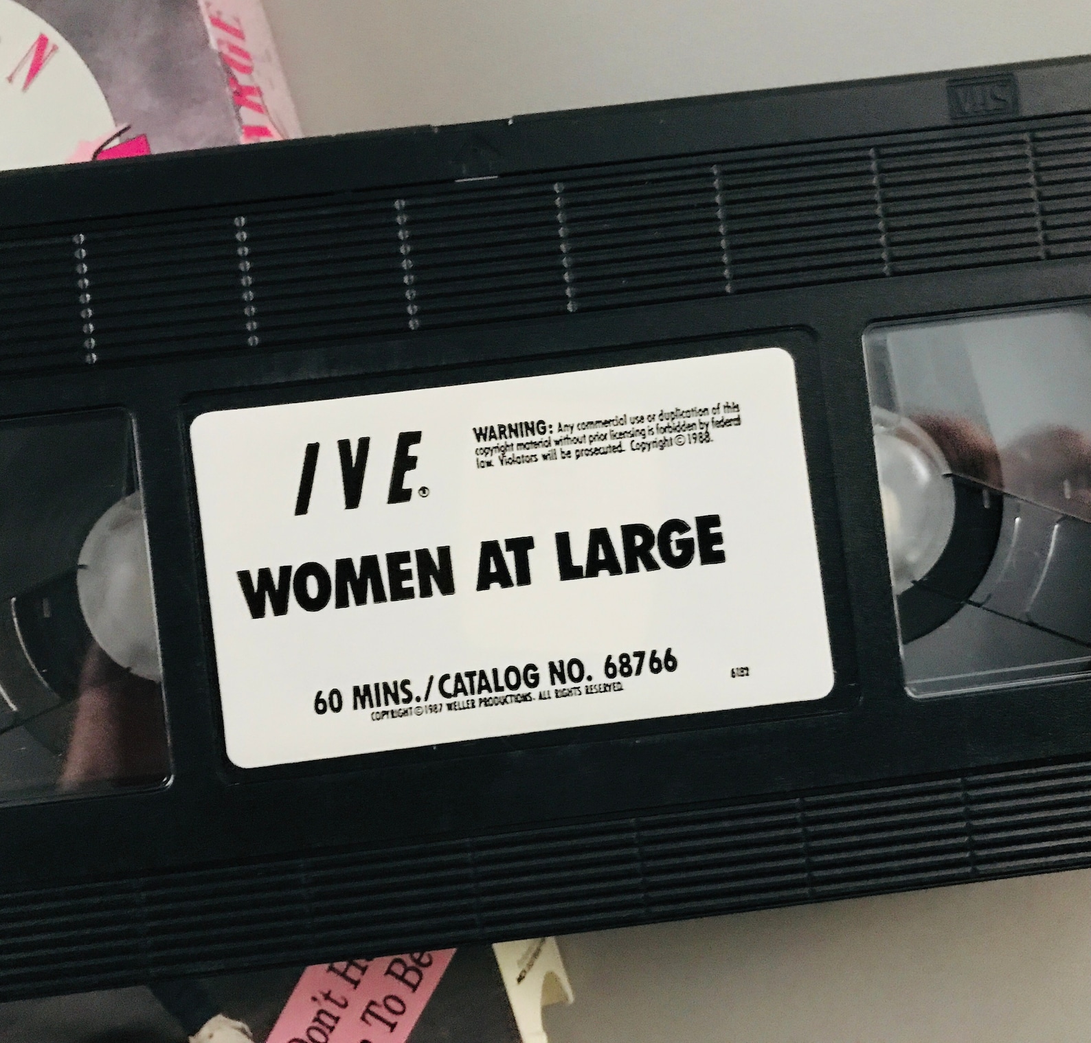 Women at Large Breakout, 1987 Vintage VHS Tape VCR Movie Classic ...