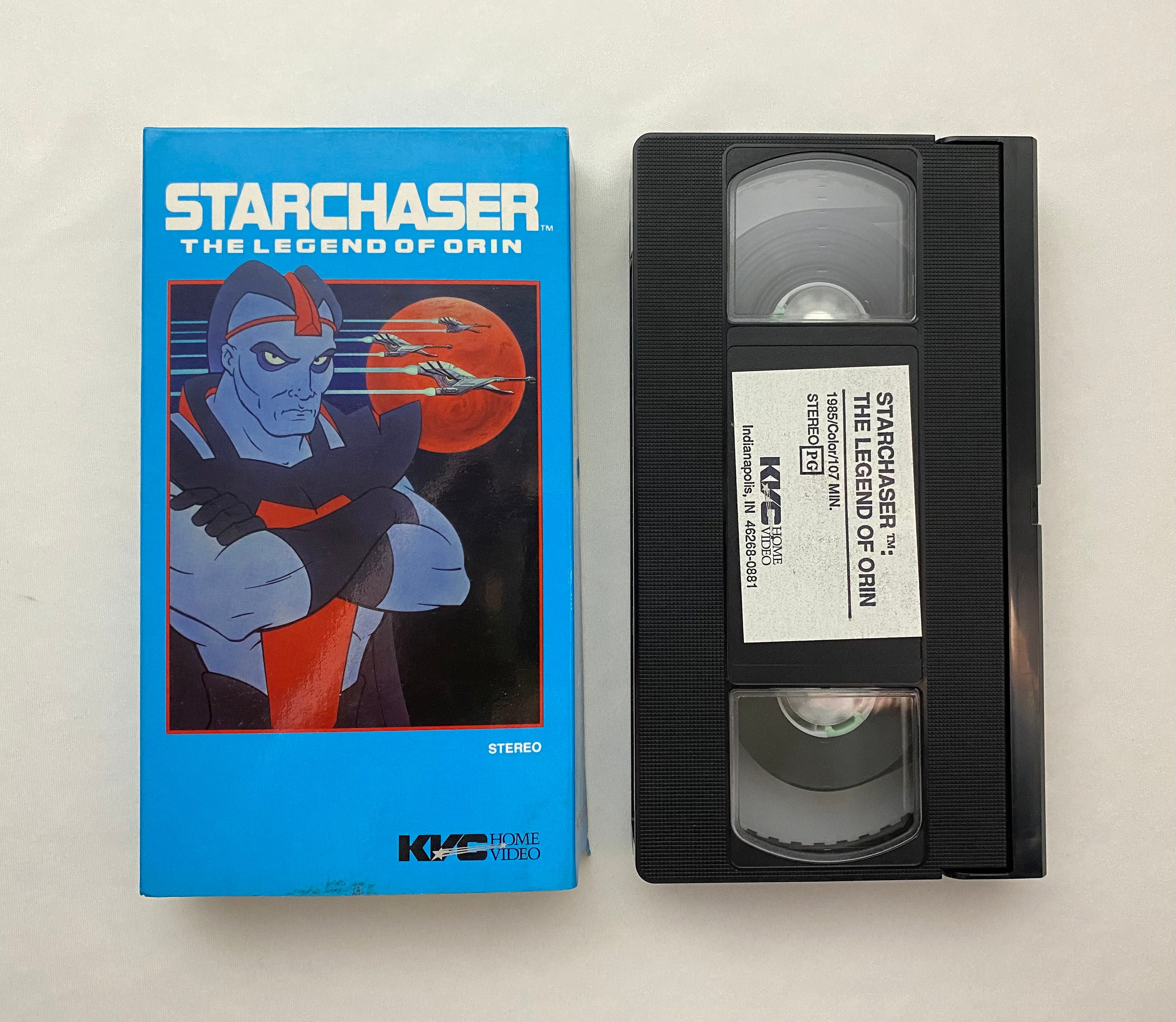 STARCHASER the Legend of Orin, 1985 Vintage Science Fiction Animated ...