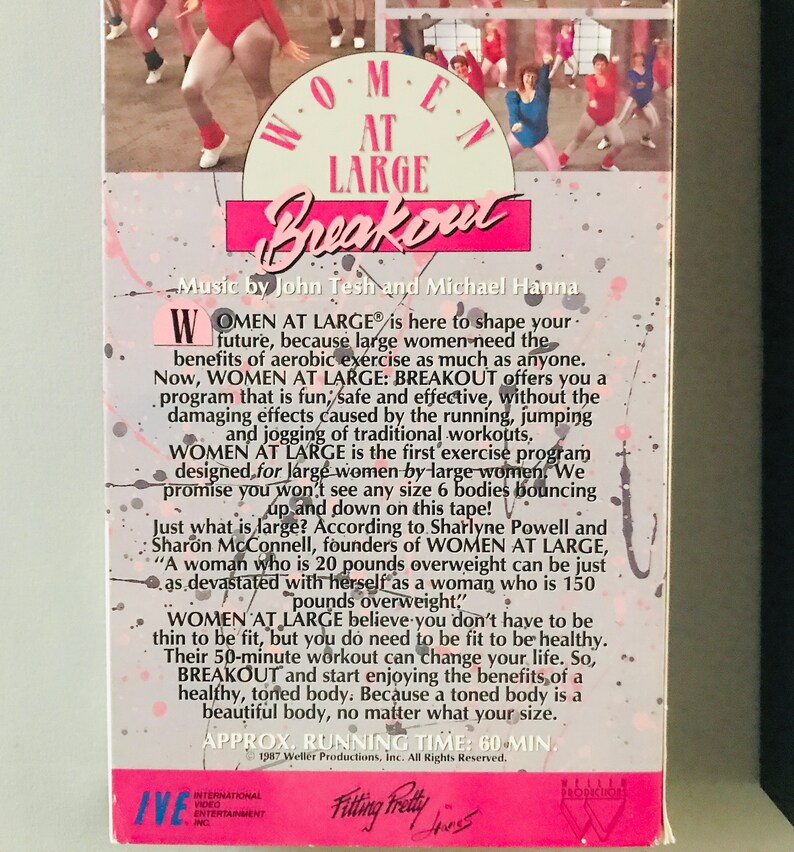 Women at Large Breakout, 1987 Vintage VHS Tape VCR Movie Classic ...