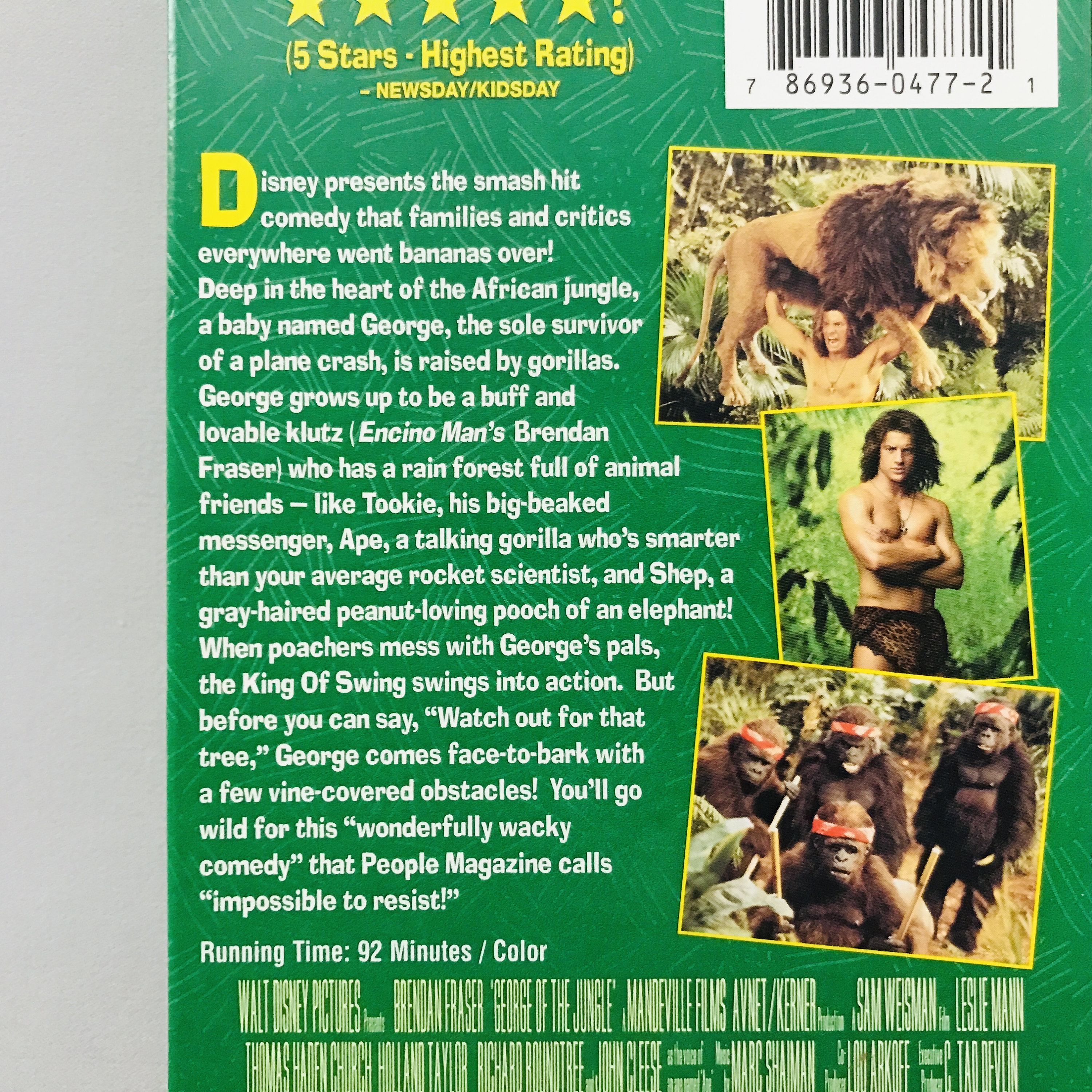 George Of The Jungle 1997 Dvd