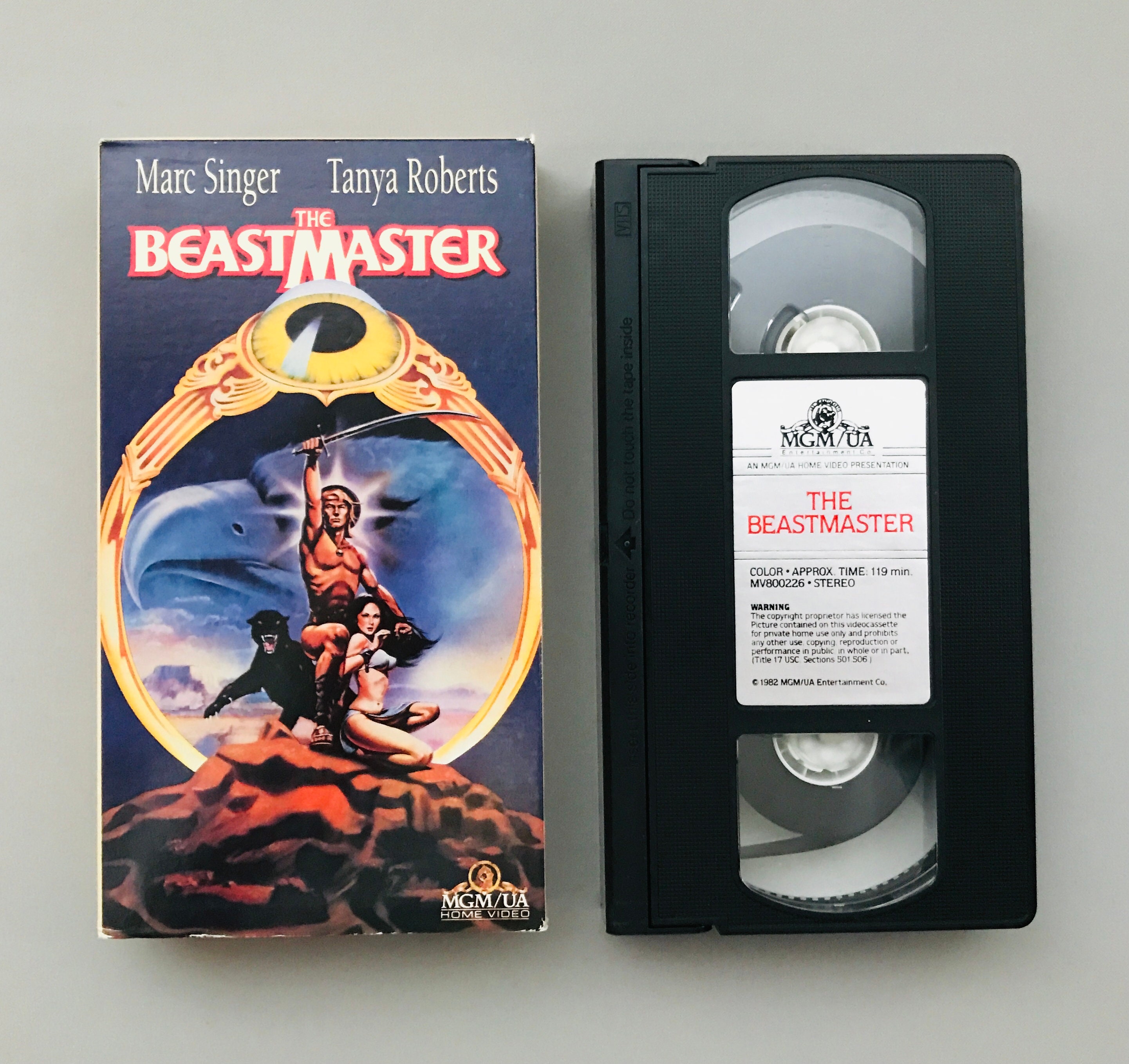 The Beastmaster 1982 Marc Singer Tanya Roberts Rip Torn - Etsy