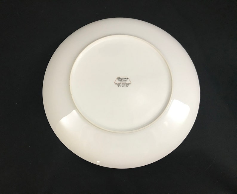 Kaysons Golden Rhapsody LARGE DINNER PLATE Vintage Dinnerware - Etsy