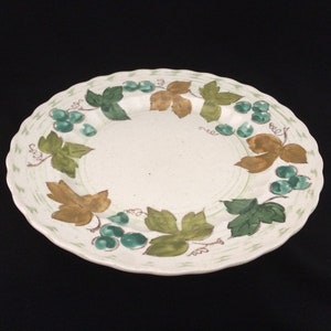 Metlox Vineyard DINNER PLATE, Vintage California Pottery Poppytrail ...